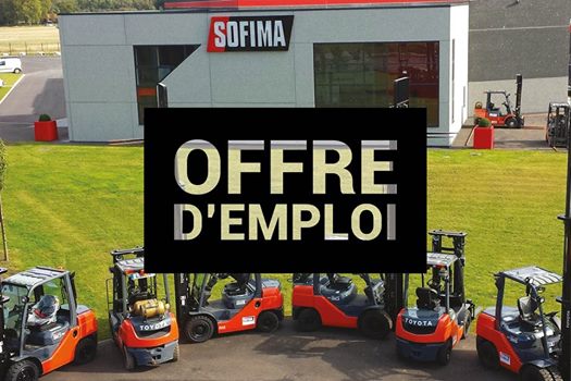 CLÔTURÉ – SOFIMA RECRUTE ! Commercial en matériel de manutention H/F - Sofima