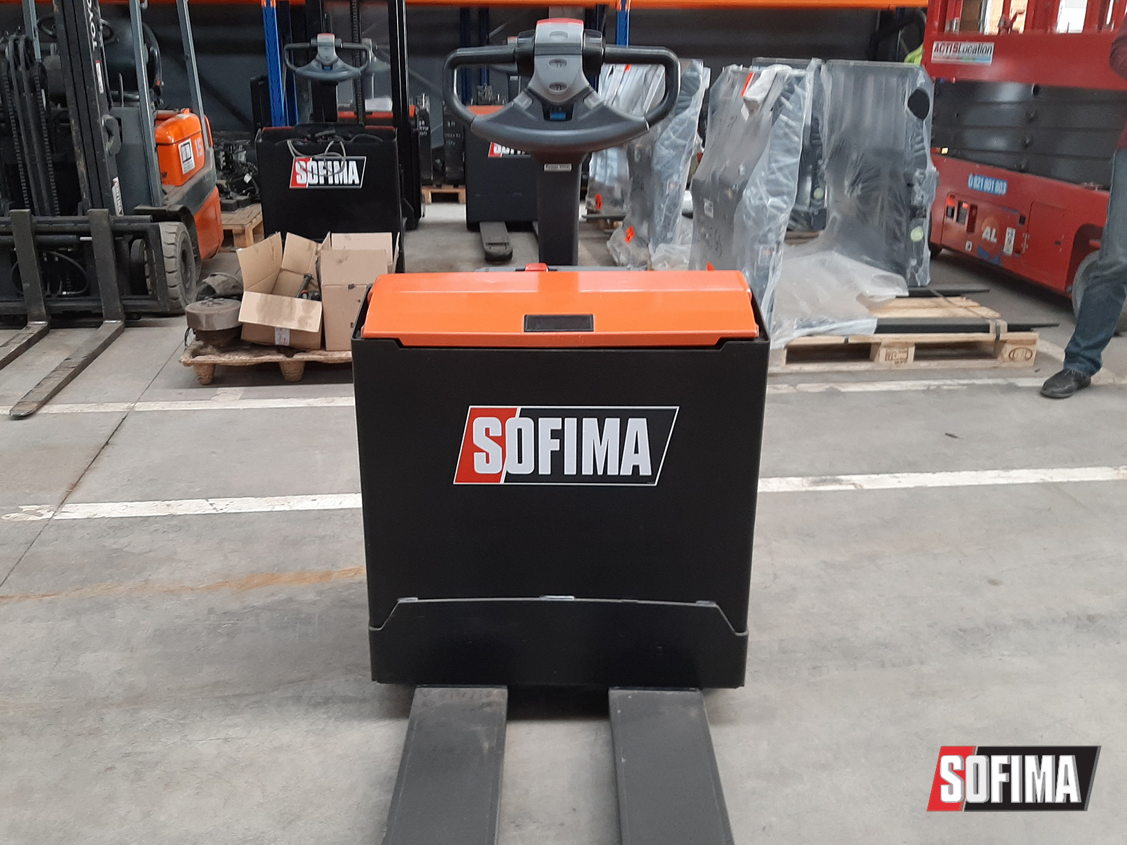 Toyota LWE180 – Transpalette électrique – OCCASION - Sofima