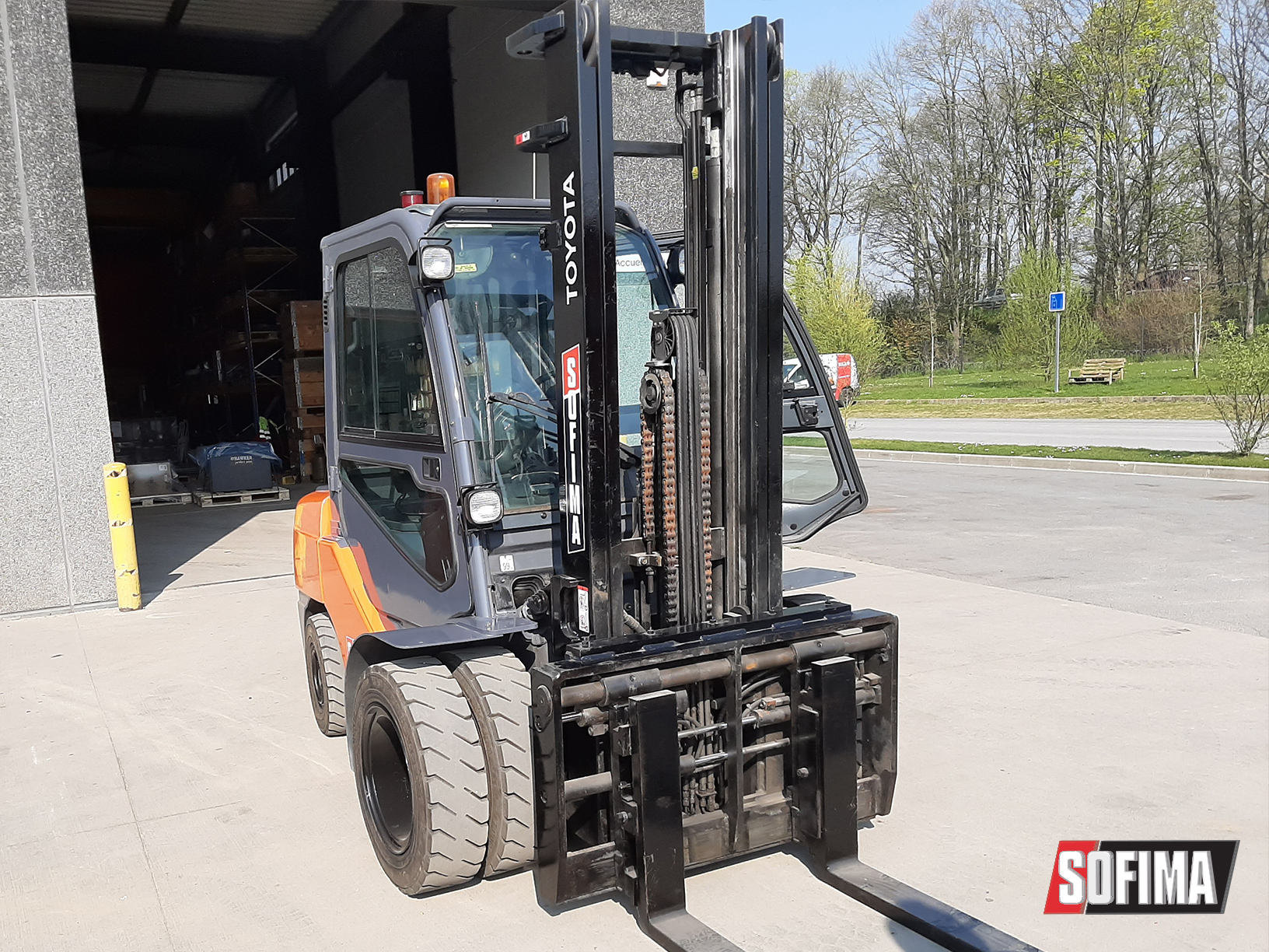 Toyota TONERO 35 - Chariot frontal diesel - OCCASION - Sofima concessionnaire 59/62