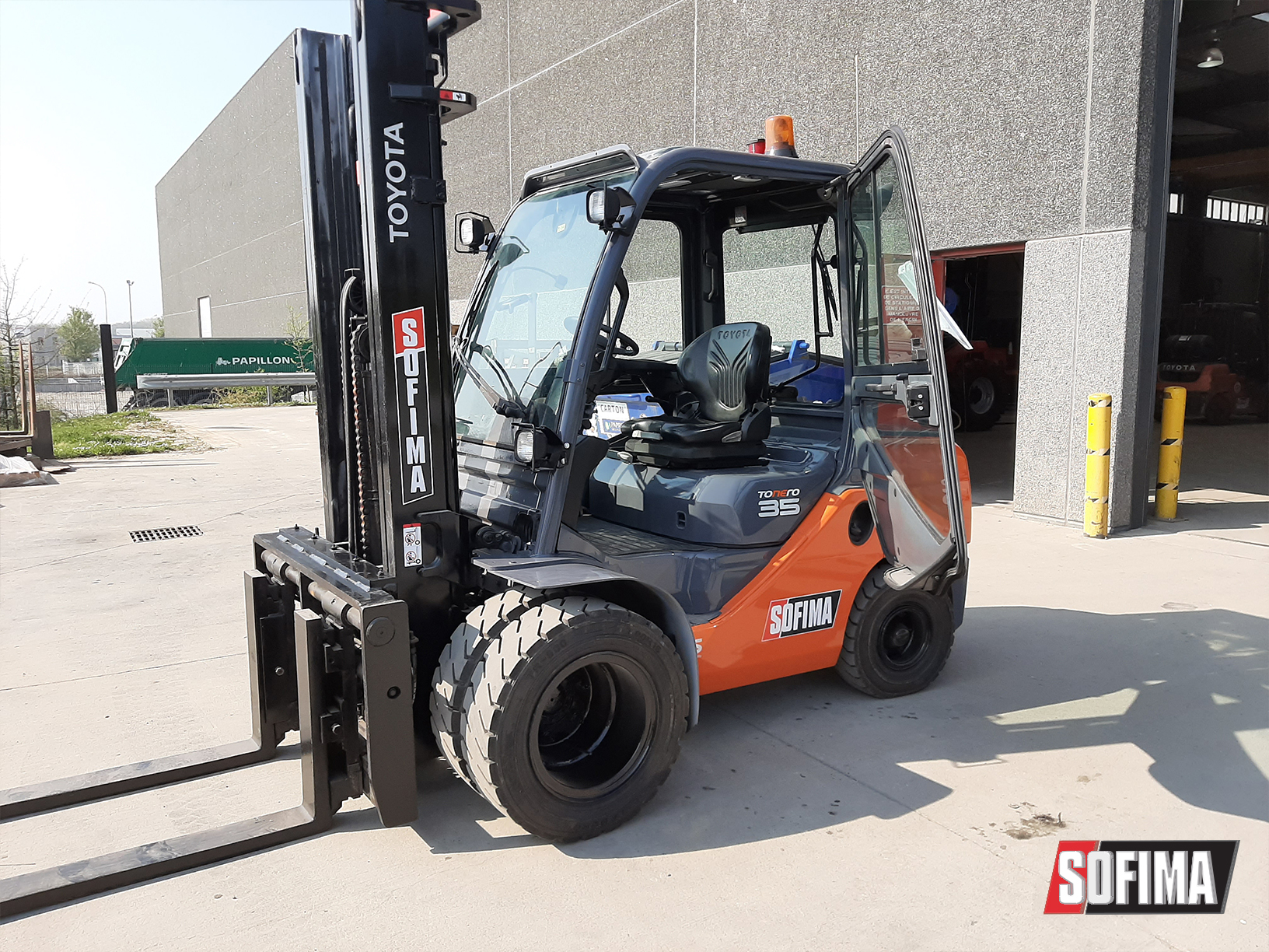 Toyota TONERO 35 – Chariot frontal diesel – OCCASION - Sofima