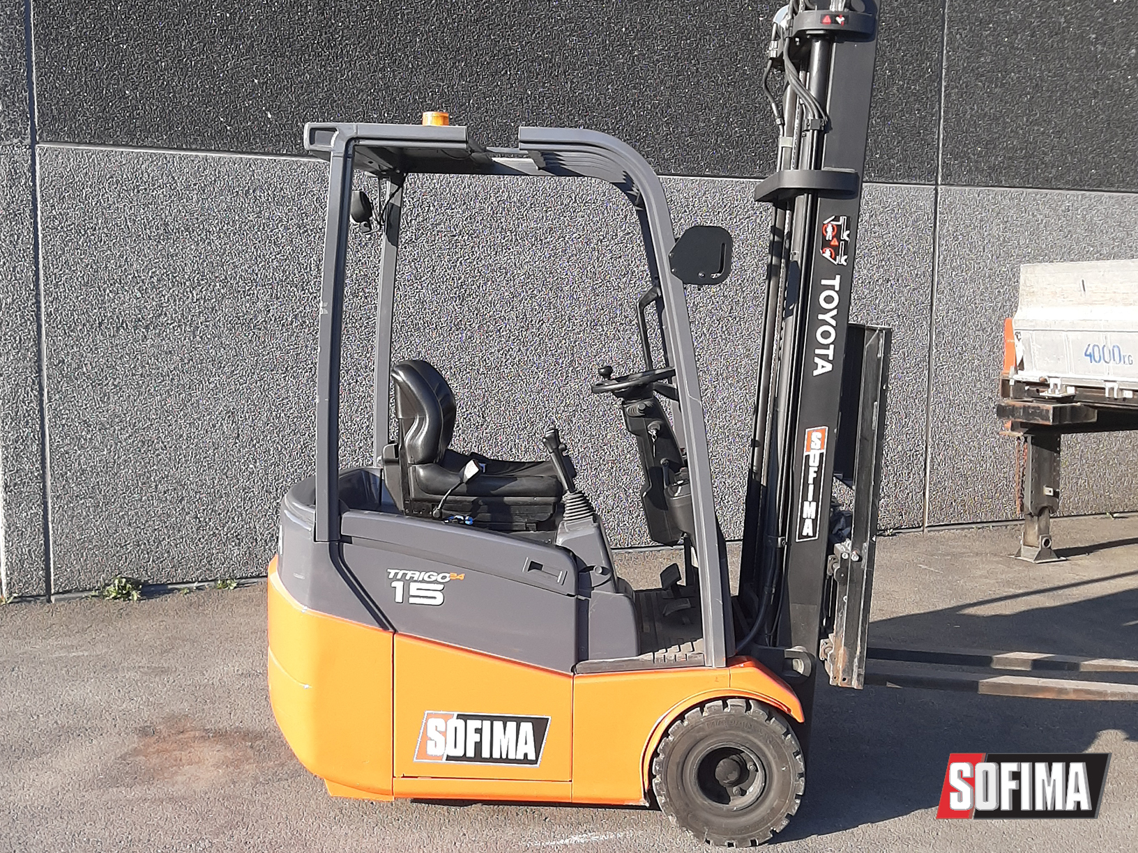 Toyota TRAIGO 15 – Chariot frontal électrique – OCCASION - Sofima