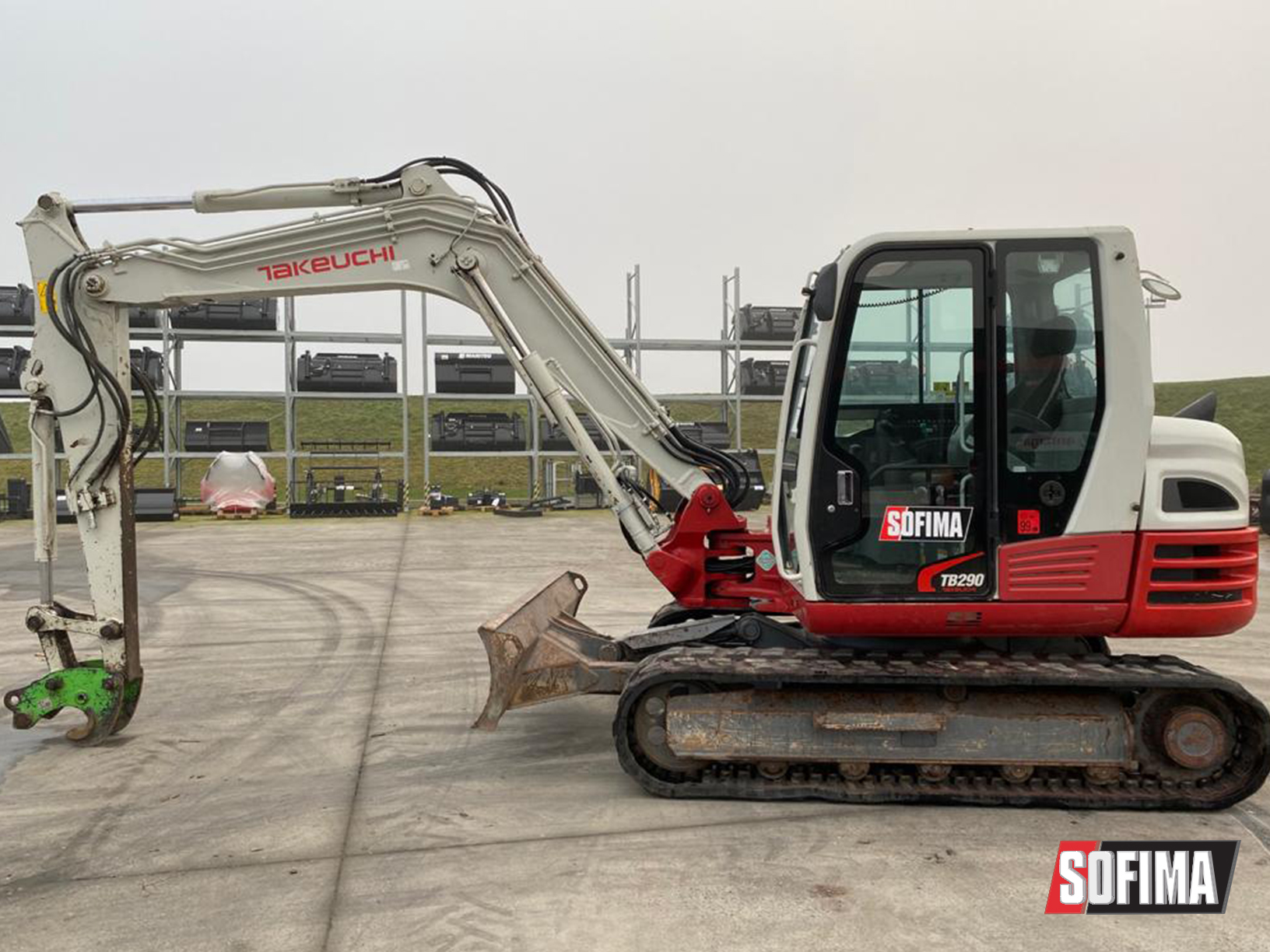 TAKEUCHI TB290 - Mini-pelle - OCCASION - Sofima concessionnaire 59/62