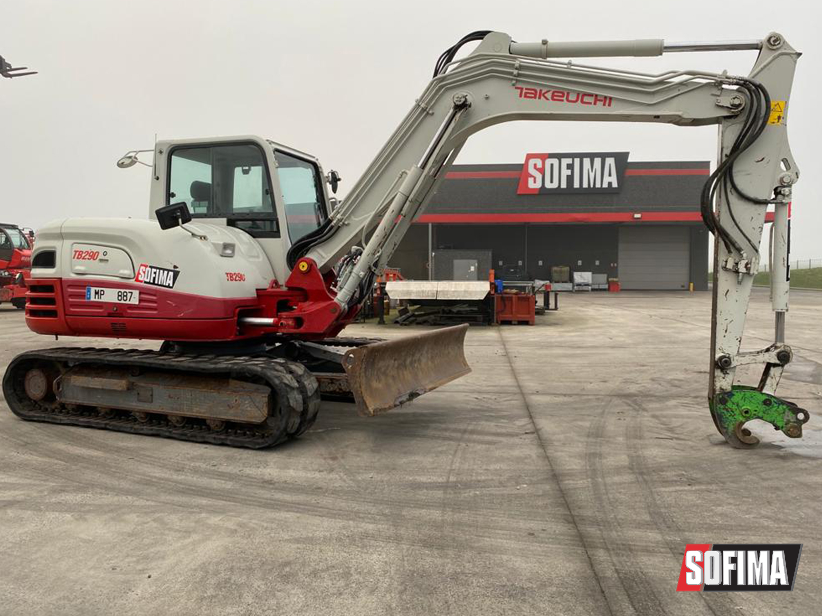 TAKEUCHI TB290 – Mini-pelle – OCCASION - Sofima