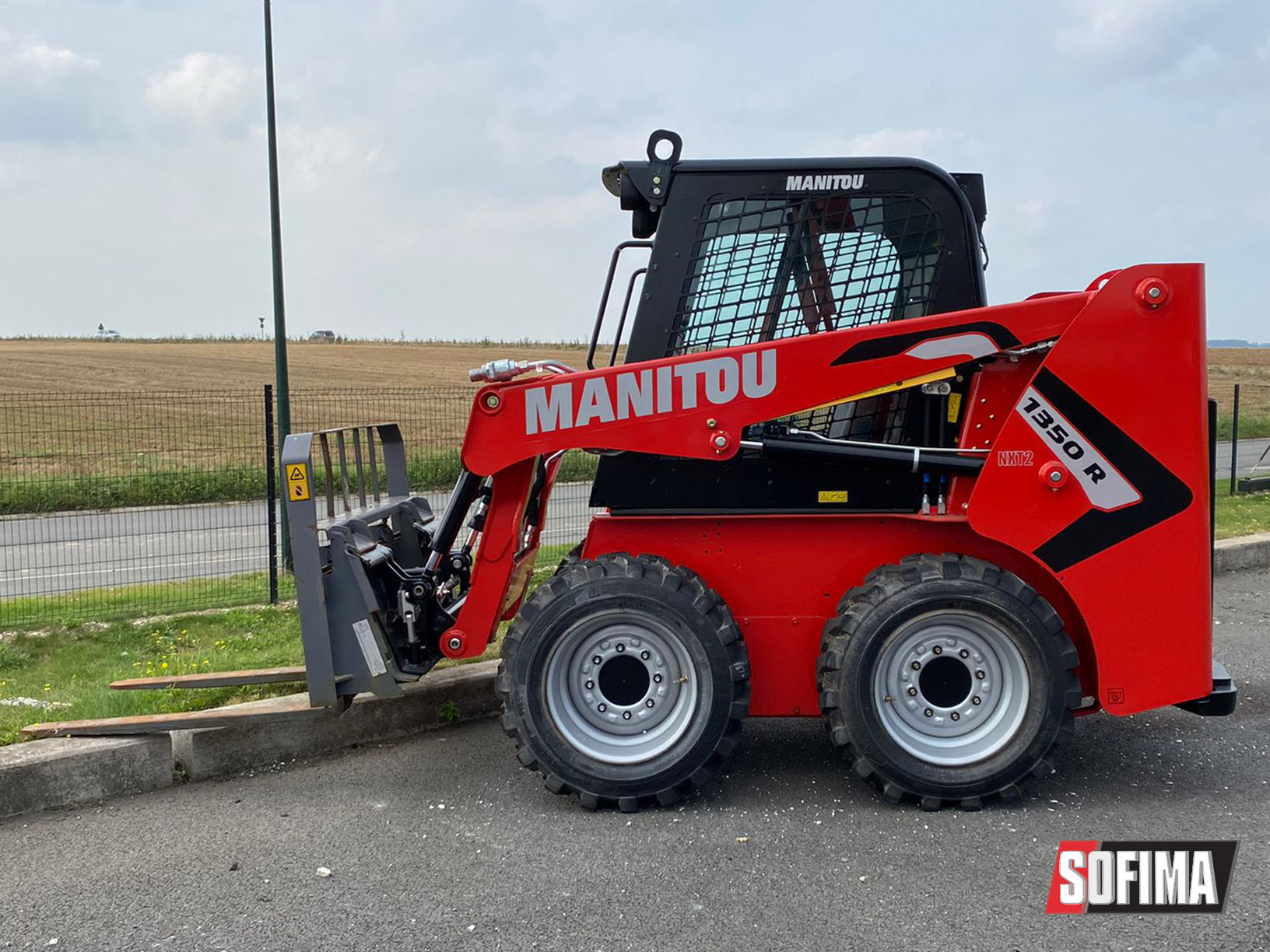 Chargeuse MANITOU 850R – OCCASION - Sofima