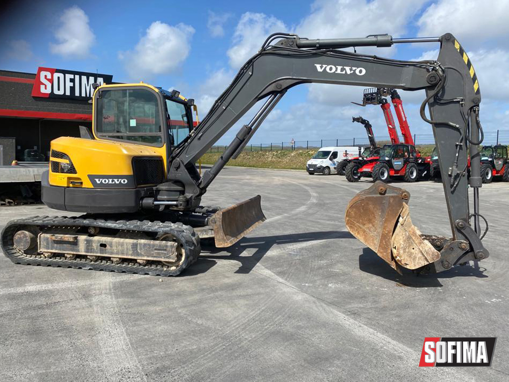 Pelle VOLVO ECR88D – OCCASION - Sofima