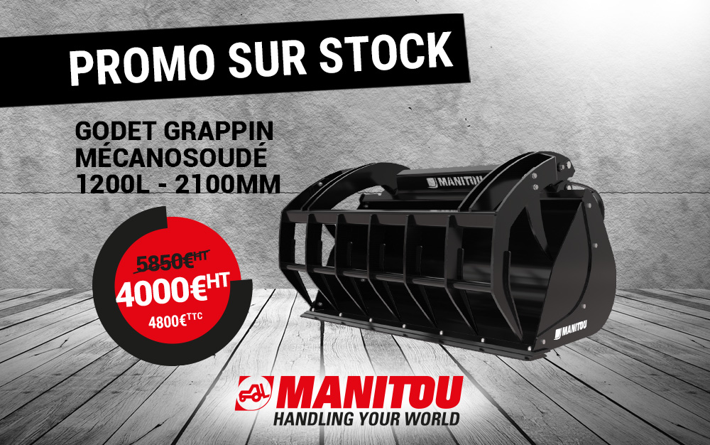 PROMO GODETS GRAPPIN MANITOU - Sofima