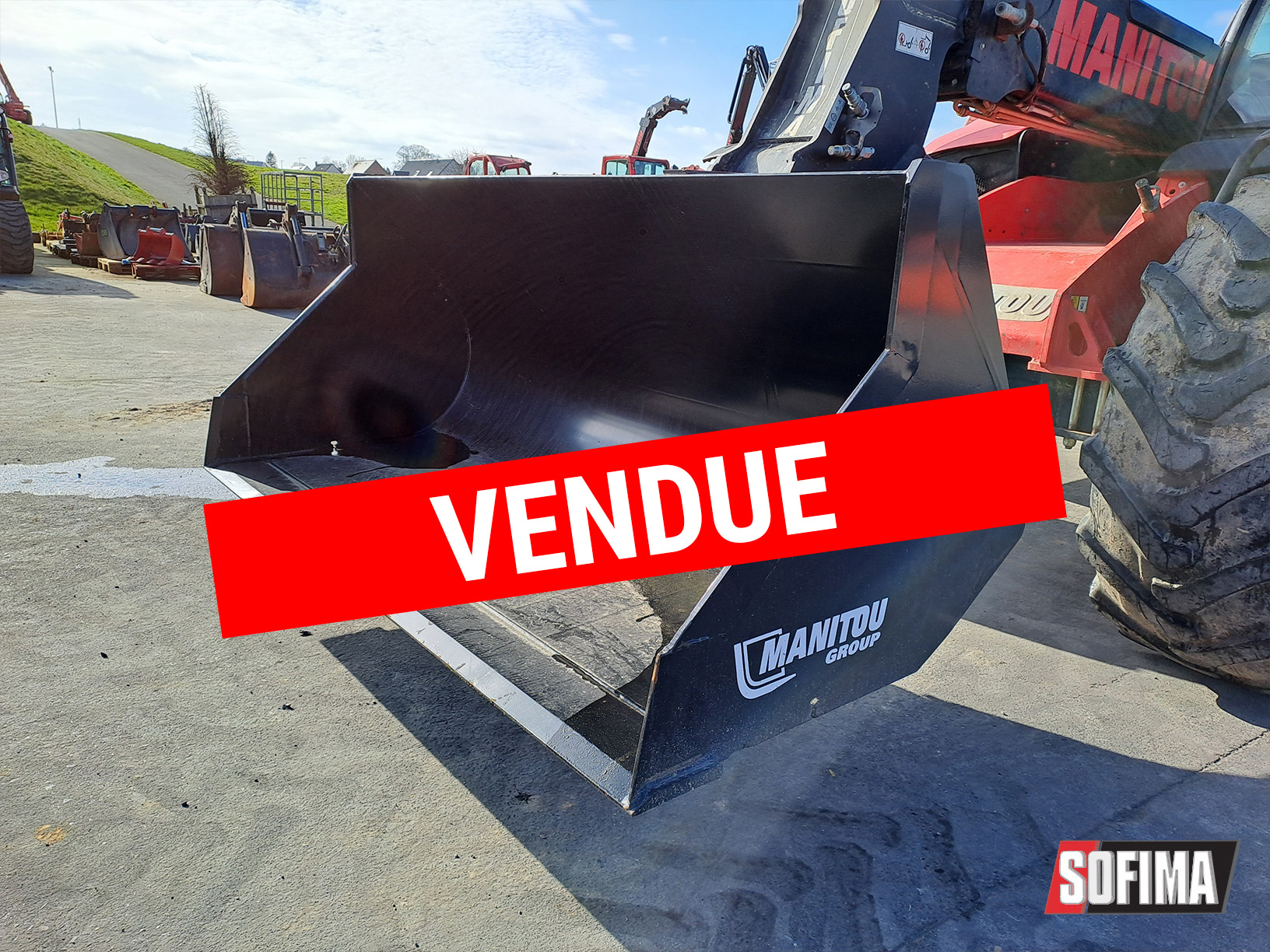 GODET CBR 730 MANITOU – Occasion - Sofima