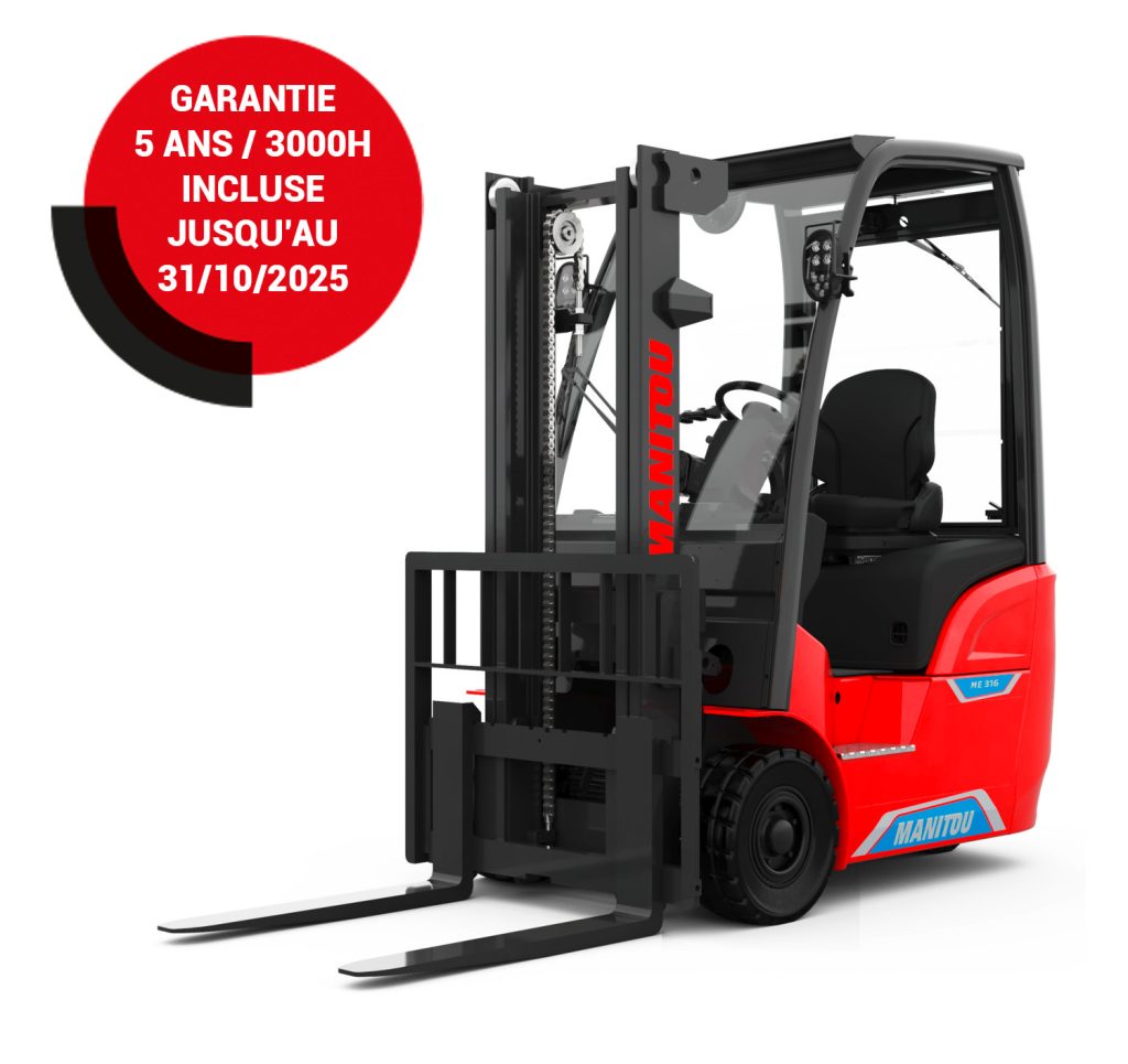 Chariots frontaux Manitou en stock – ME316 LIFT & MI25D – SOFIMA - Sofima